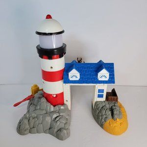 Fisher-Price | Toys | Imaginext Geotrax Train Harbor Docks Lighthouse ...